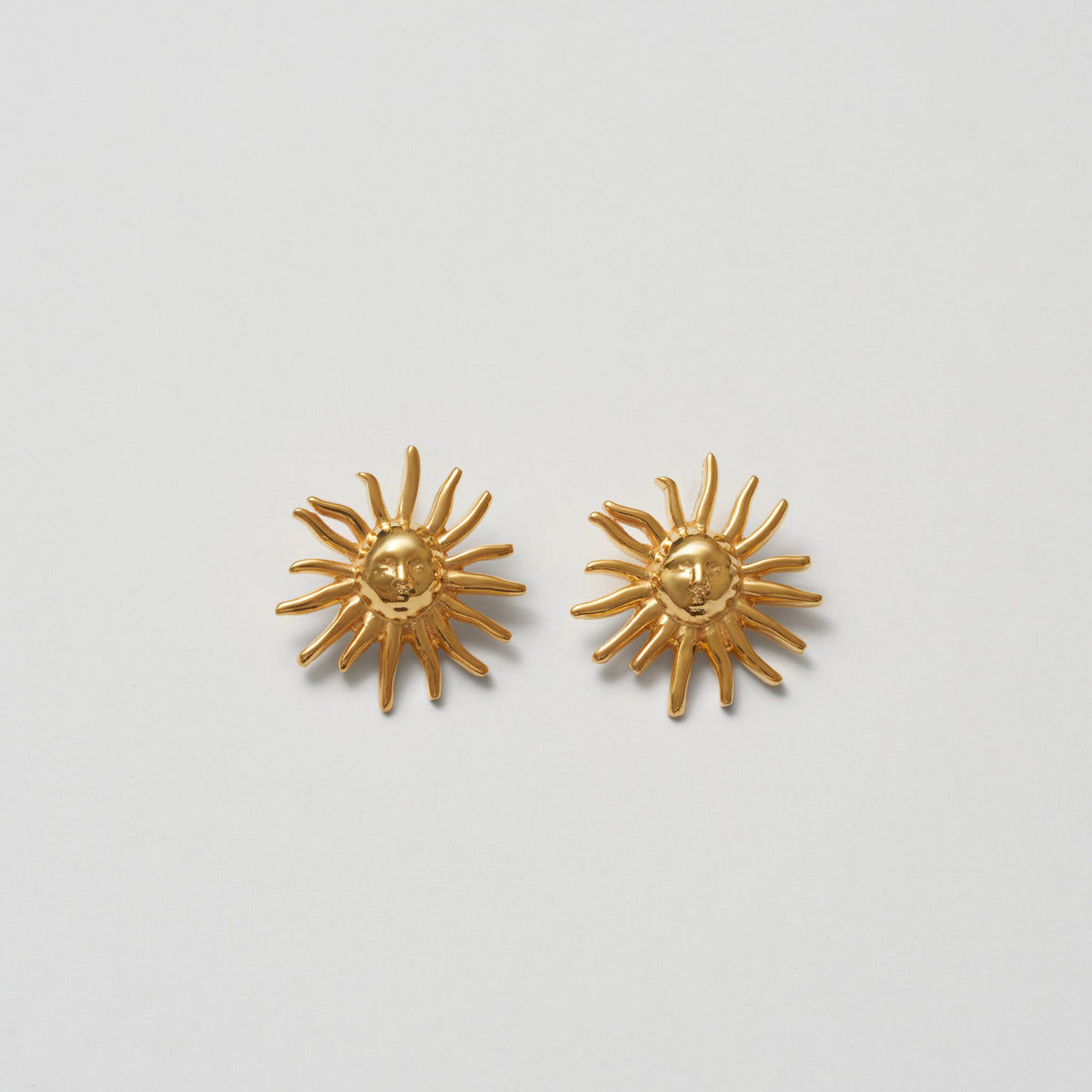 Helios Earrings gold – BLUE BILLIE