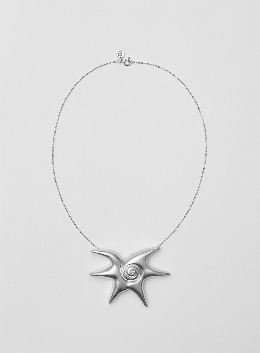 Solar necklace silver – BLUE BILLIE