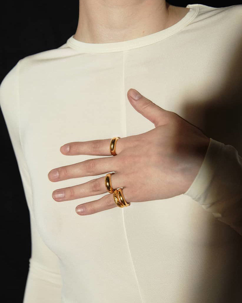 Fat Collect Necklace silver – BLUE BILLIE