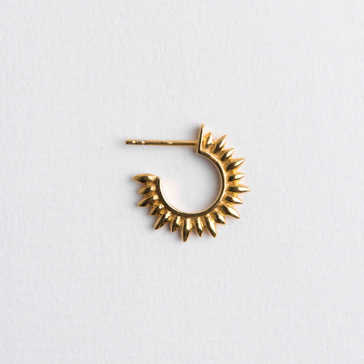 Mini Sun Hoop Gold – BLUE BILLIE